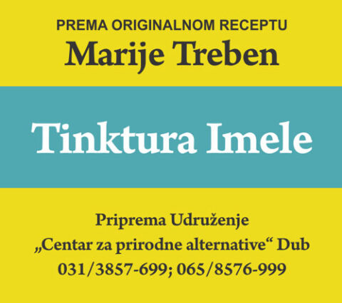 TINKTURA IMELE - Milovan Milošević